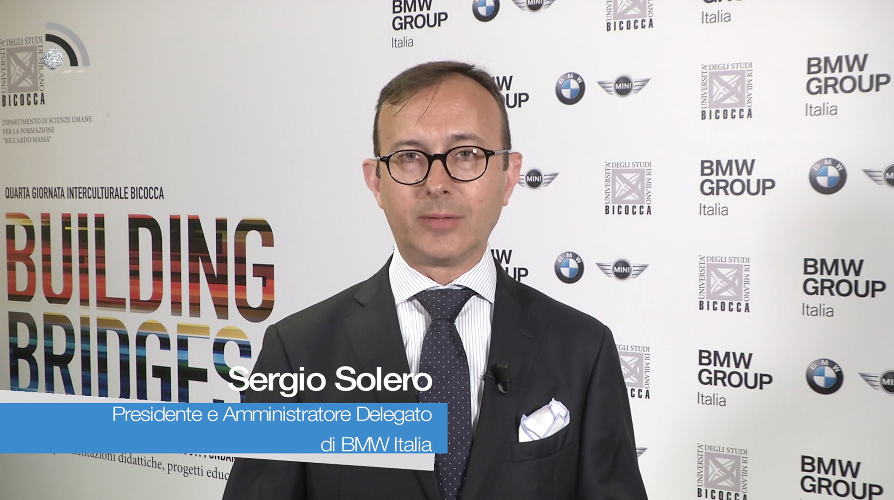 Video intervista a Sergio Solero, Presidente e A.D. BMW Italia, "Milano ...